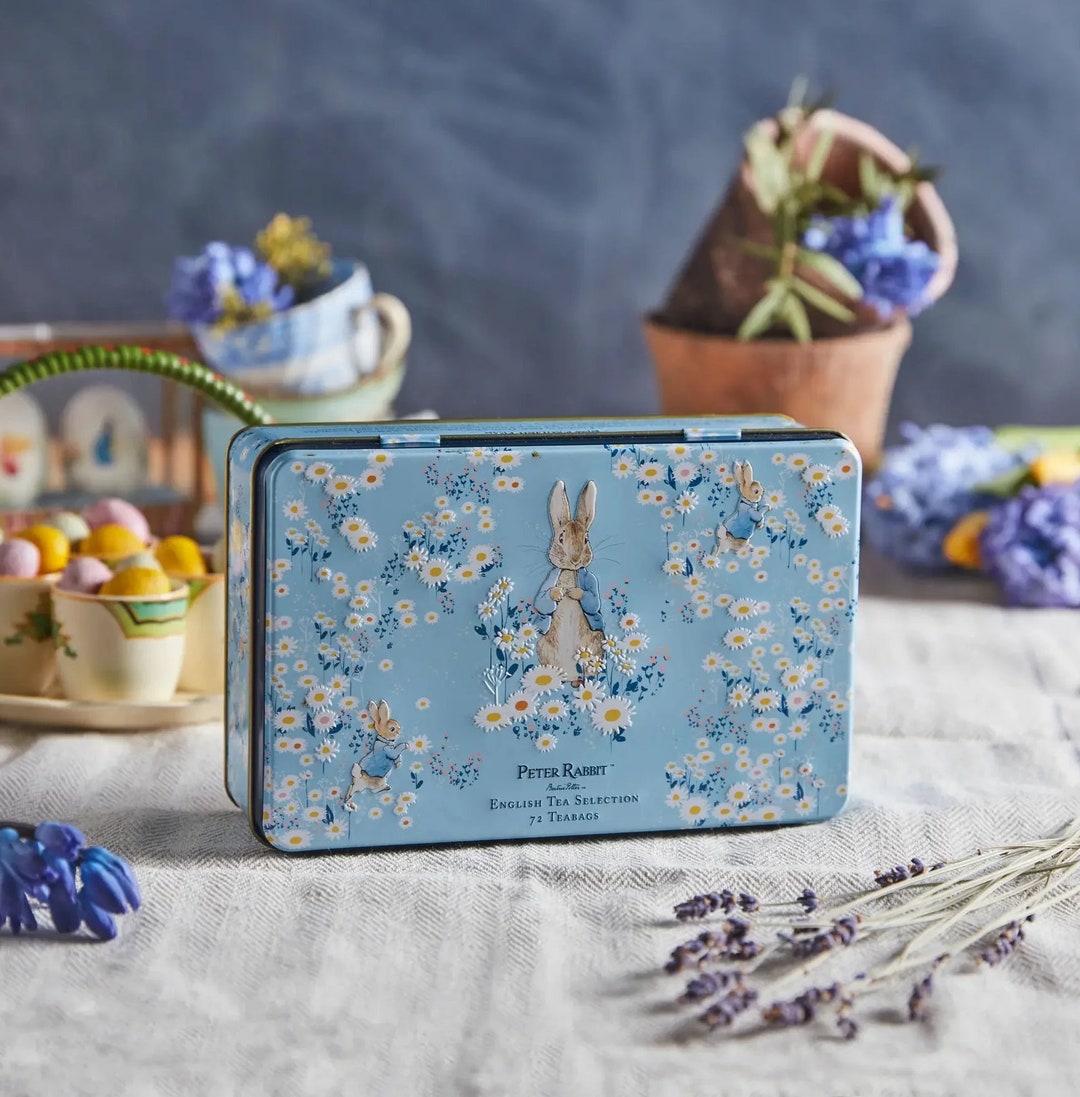 Peter Rabbit Daisies Tea Selection Tin With 72 Teabag - Etsy