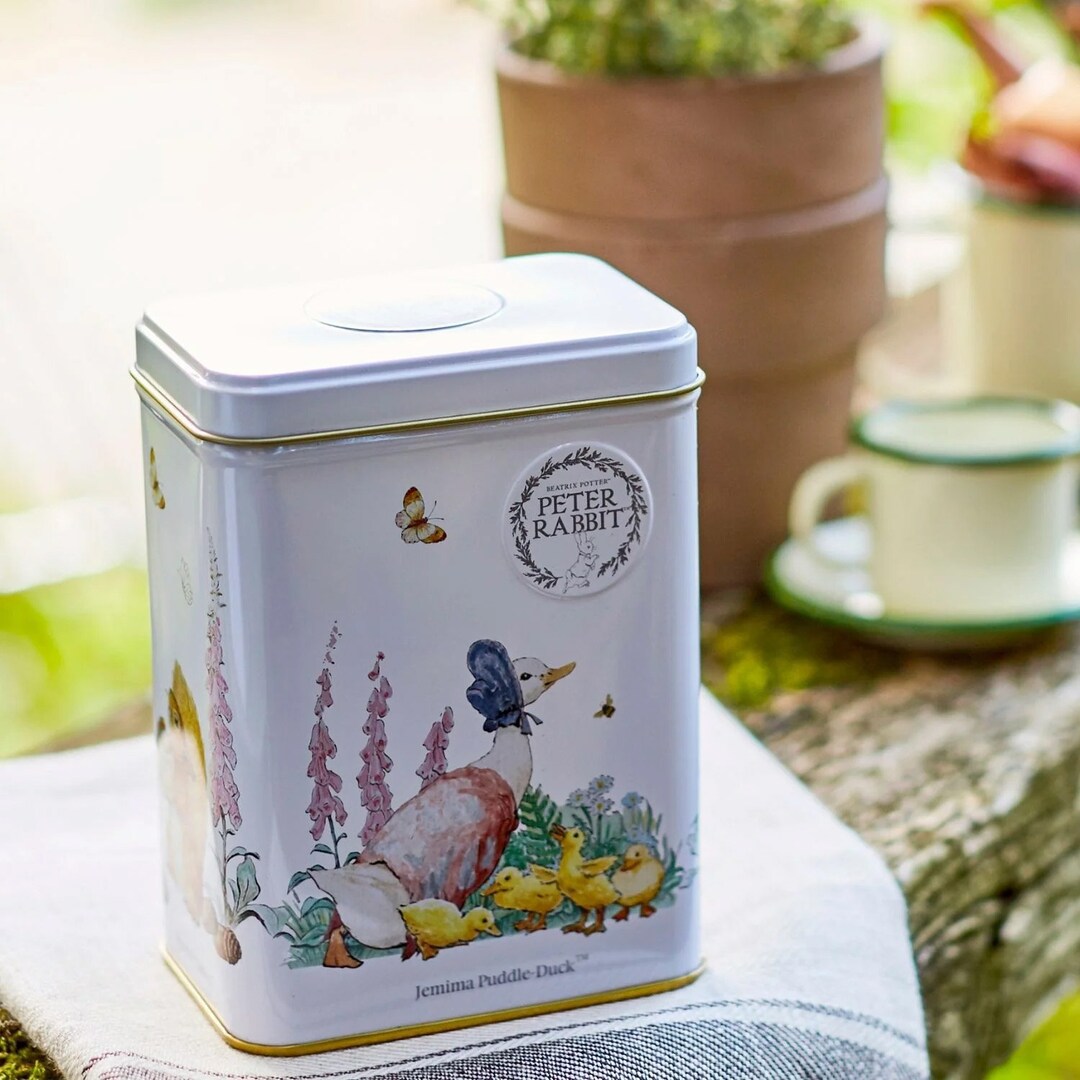 Beatrix Potter Jemima Puddle-duck Tea Tin With 40 Earl Grey Teabags - Etsy