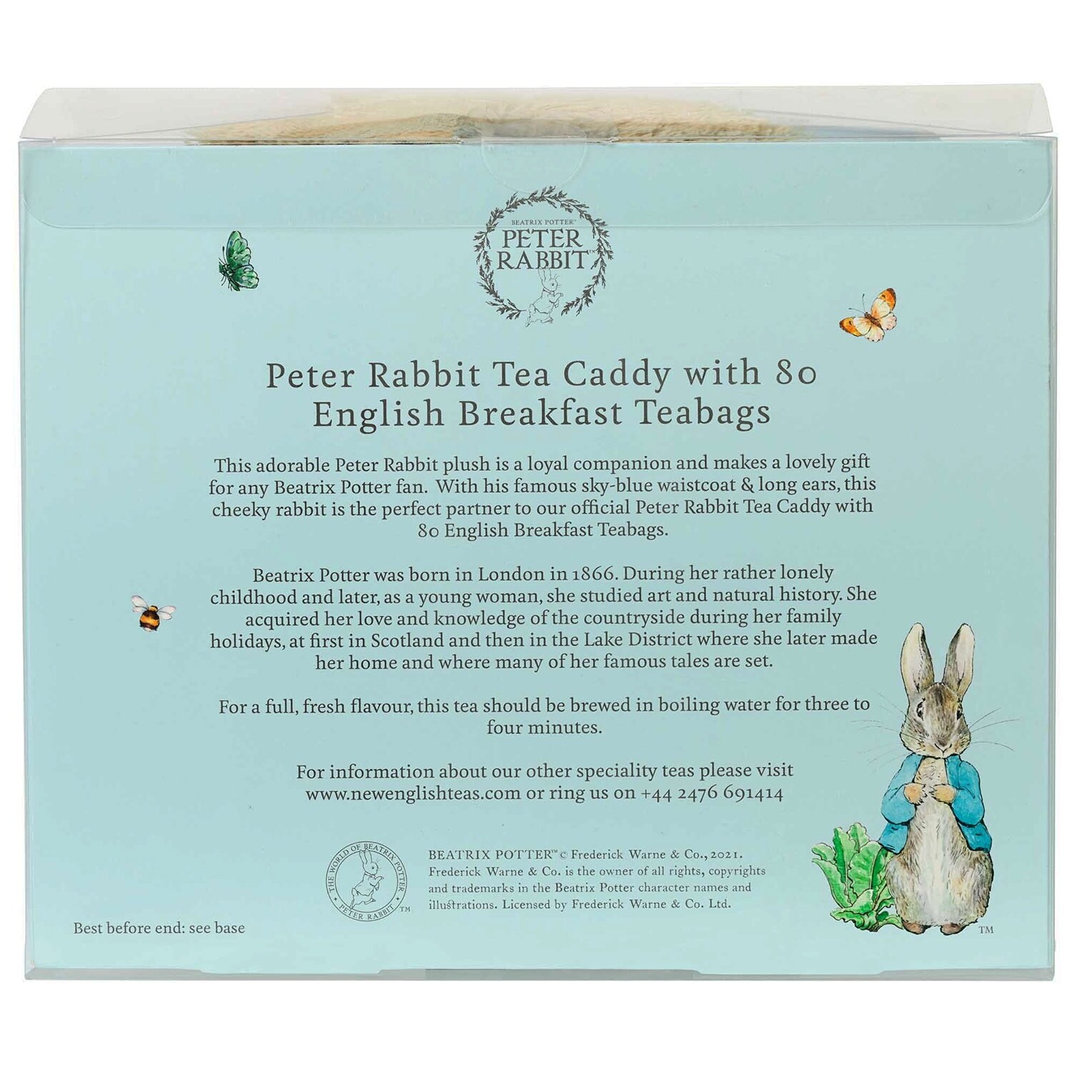 Peter Rabbit Gift Set With Tea Caddy and Plush Toy - Etsy