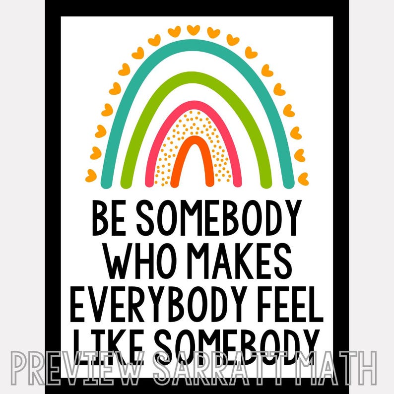 Positive Classroom Posters, Printable Classroom Decor, Aesthetic ...