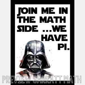 Star Wars Math Classroom Posters: Galaxy Decor (digital Download) - Etsy