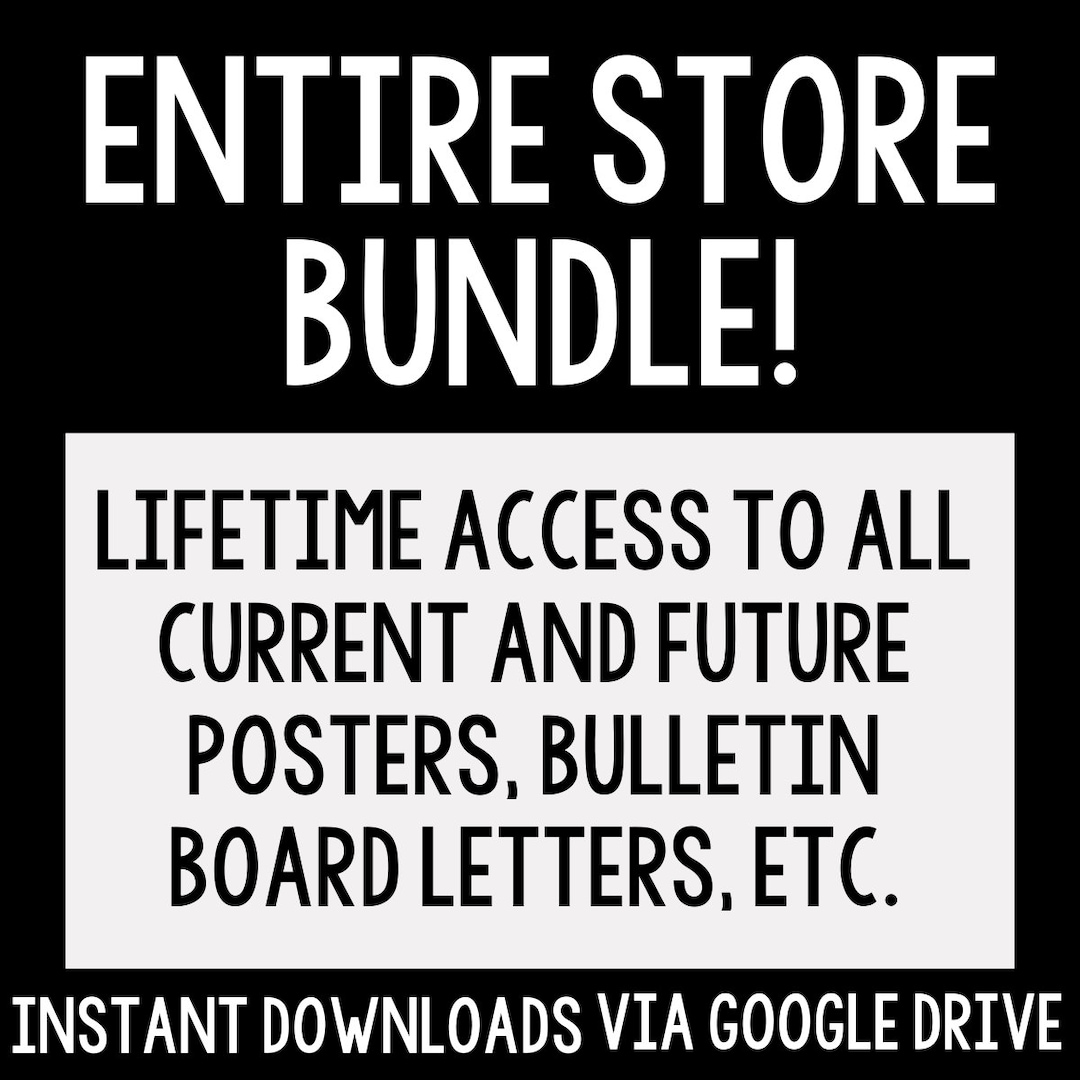 Boho Classroom Decor: Math Posters Growing Bundle (digital Download) - Etsy