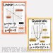Algebra Posters Printable Math Posters - Etsy UK