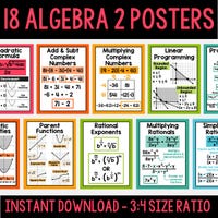 MATH Mistakes Modern Classroom Poster | Instant Download, Math ...