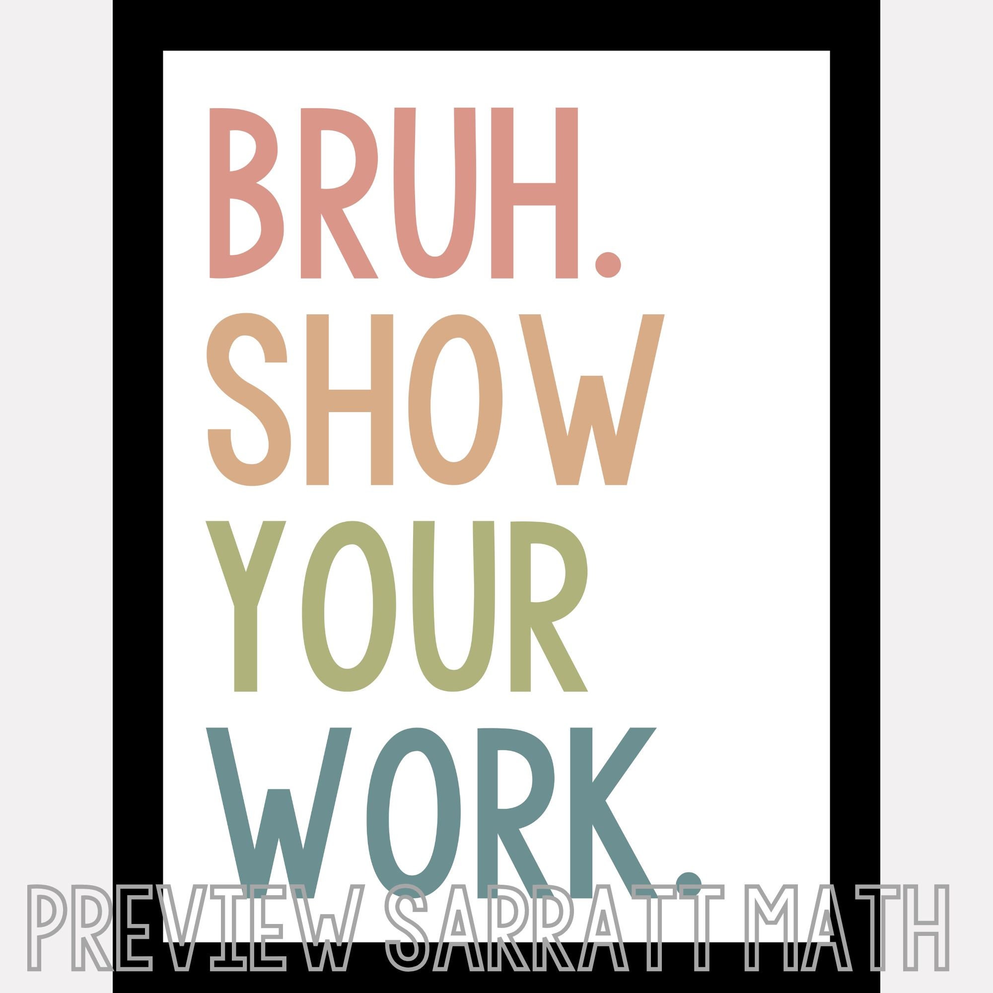 EDITABLE Math Classroom Posters Classroom Decor Math Poster - Etsy