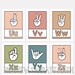ASL Alphabet Posters Boho Classroom Decor Aesthetic Classroom American ...