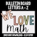 Boho Math Classroom Posters, Classroom Decor, Classroom Posters, Math ...