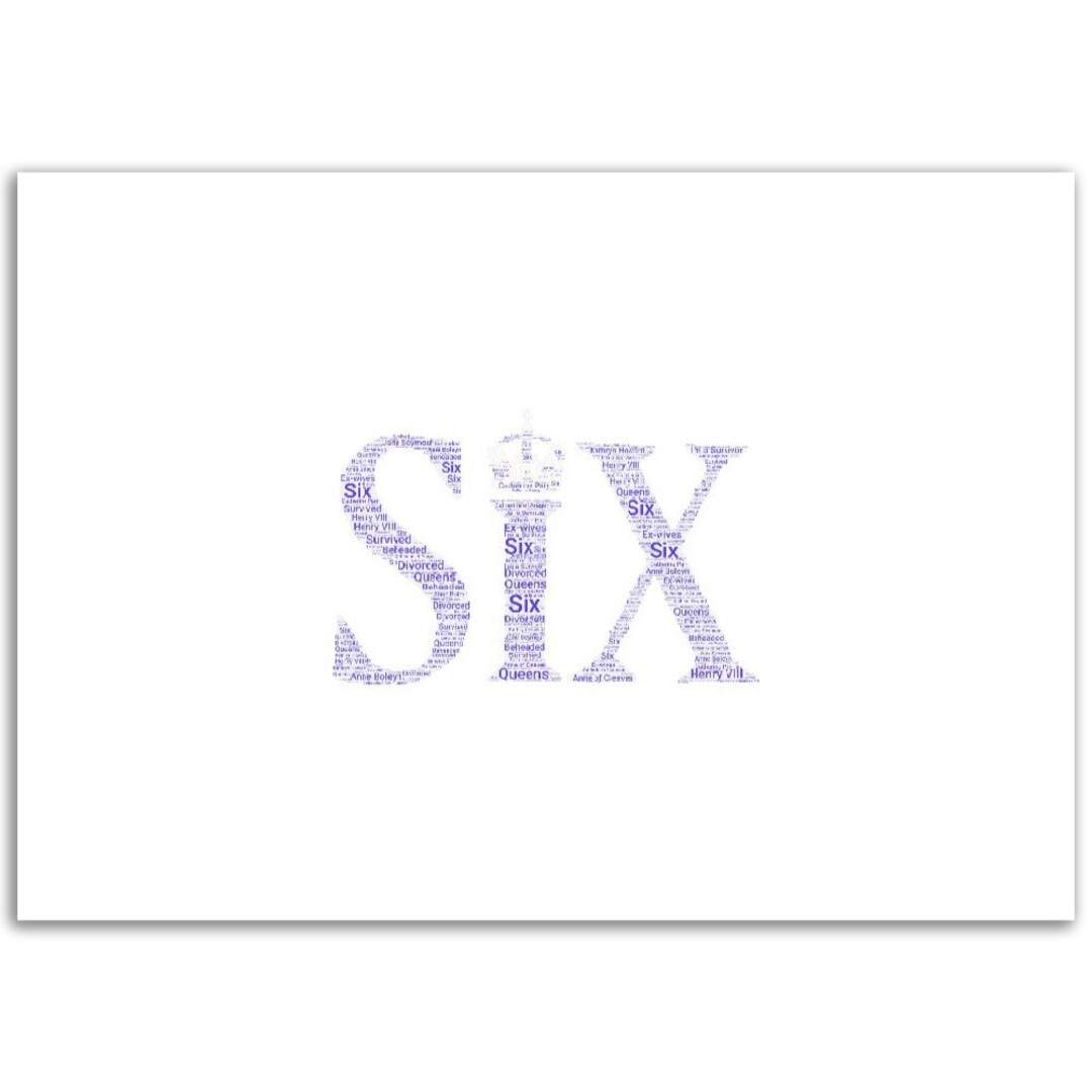 Six the Musical Classic Semi-glossy Paper Poster - Etsy
