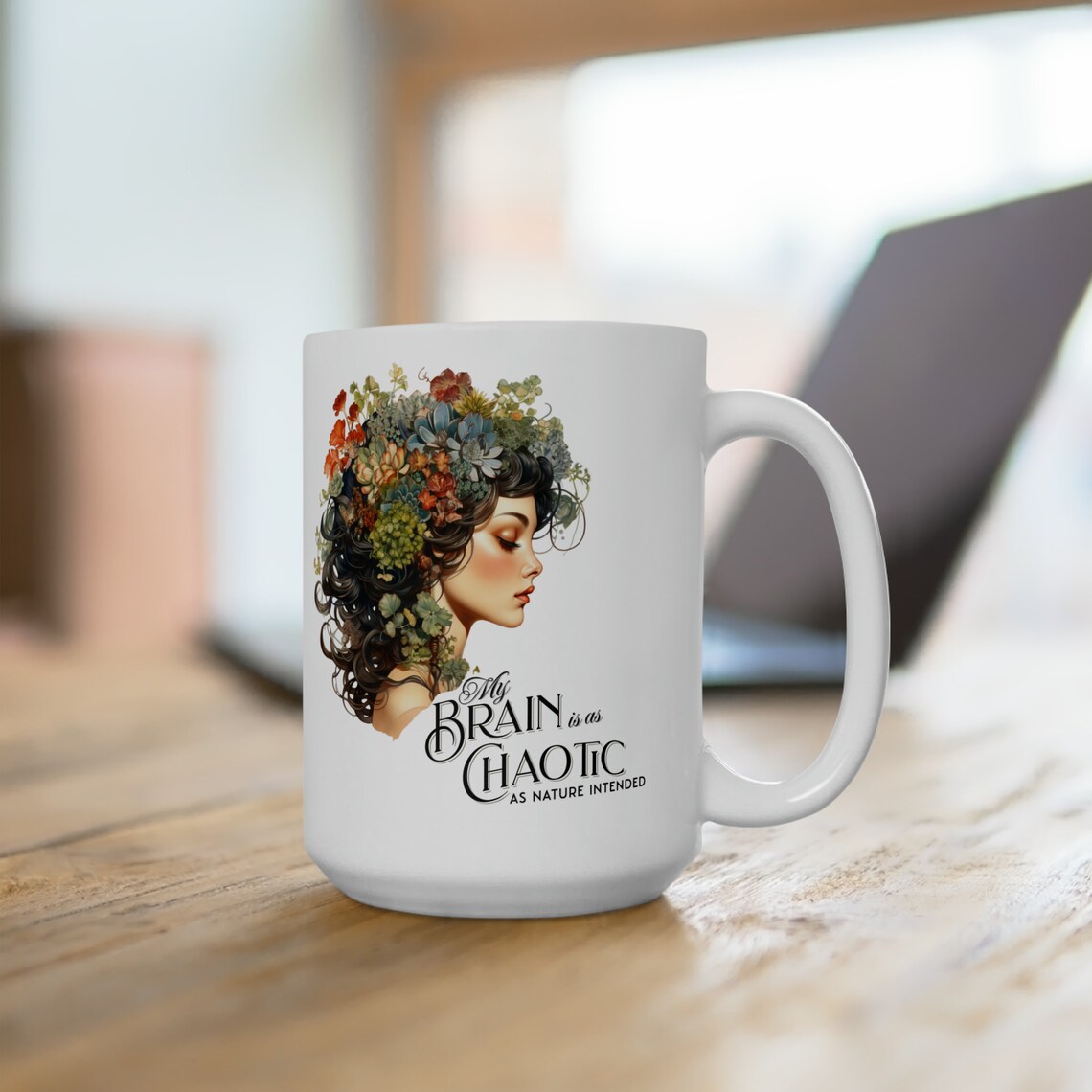 Neurodiverse Mug, My Brain is as Chaotic as Nature Intended, ADHD ...