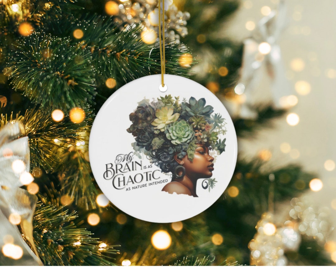 ADHD Audhd Acceptance Ornament, Whimsical Neurodiversity Gift, Neuro ...