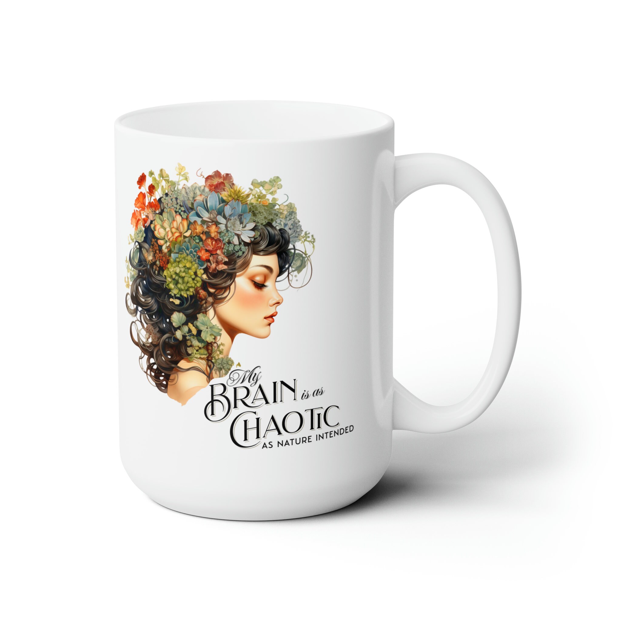 Neurodiverse Mug, My Brain is as Chaotic as Nature Intended, ADHD ...