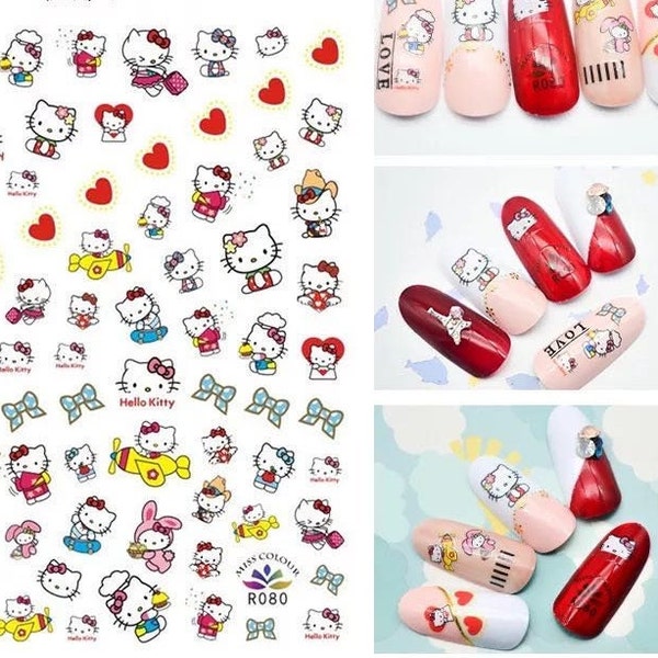 Super Kitty Stickers - Etsy