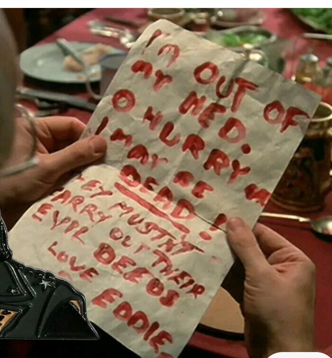 Rocky Horror Screen Accurate Eddie Letter - Etsy