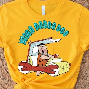 Yabba Dabba Doo Shirt, Fred Flintstone, Cartoon Shirt, Dad Gift Shirt ...