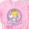 Princess Peach Shirt, It's Peach Time, Unisex Cotton Tee - Etsy