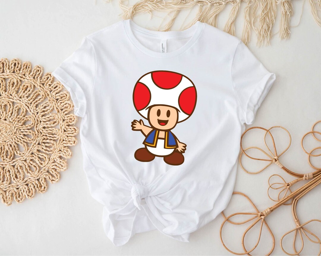 Super Mario Toad Shirt, Super Mario Birthday Shirt, Super Mario Family ...
