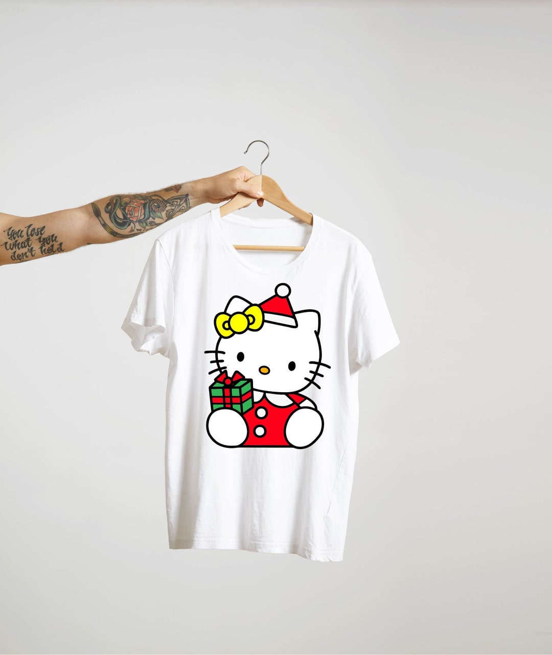 Hello Kitty Chritmas Shirt, Hello Kitty Merry Tree Shirt, Merry ...