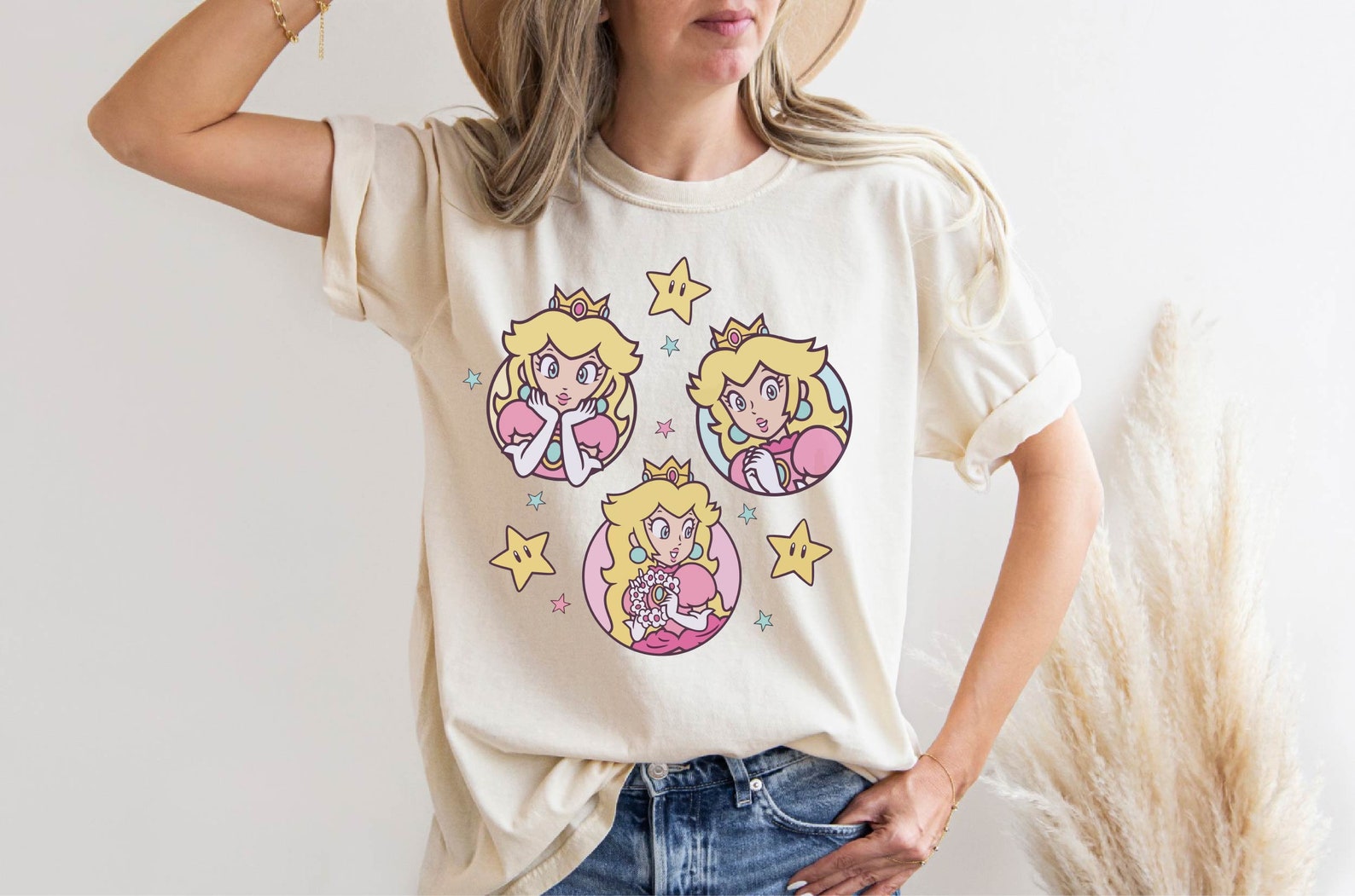 Princess Peach Shirt It's Peach Time Shirtpink - Etsy