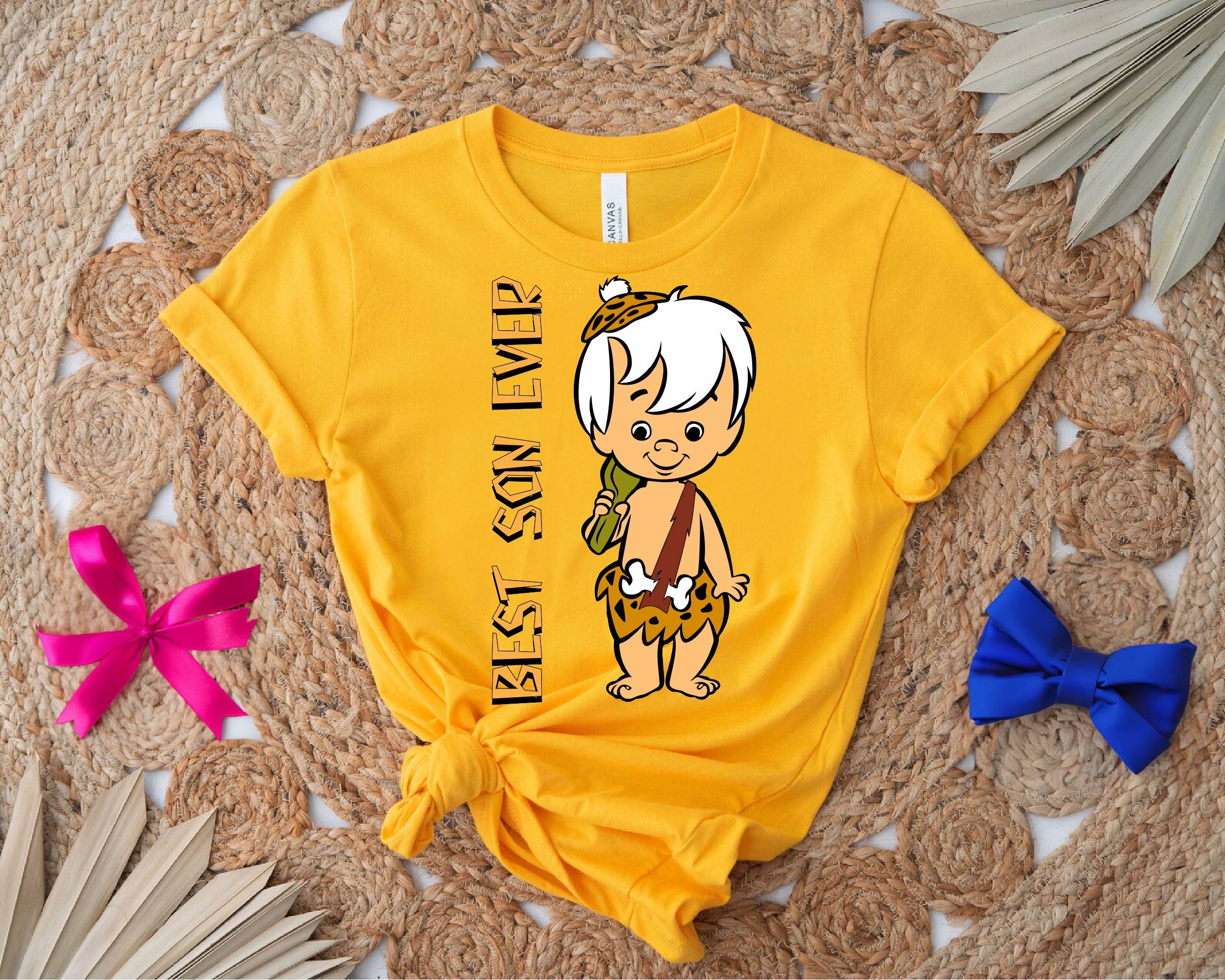 Bamm Bamm Rubble Best Son Ever Barney Ruble Cartoon Shirt Son T Shirt Wilma Flinstone