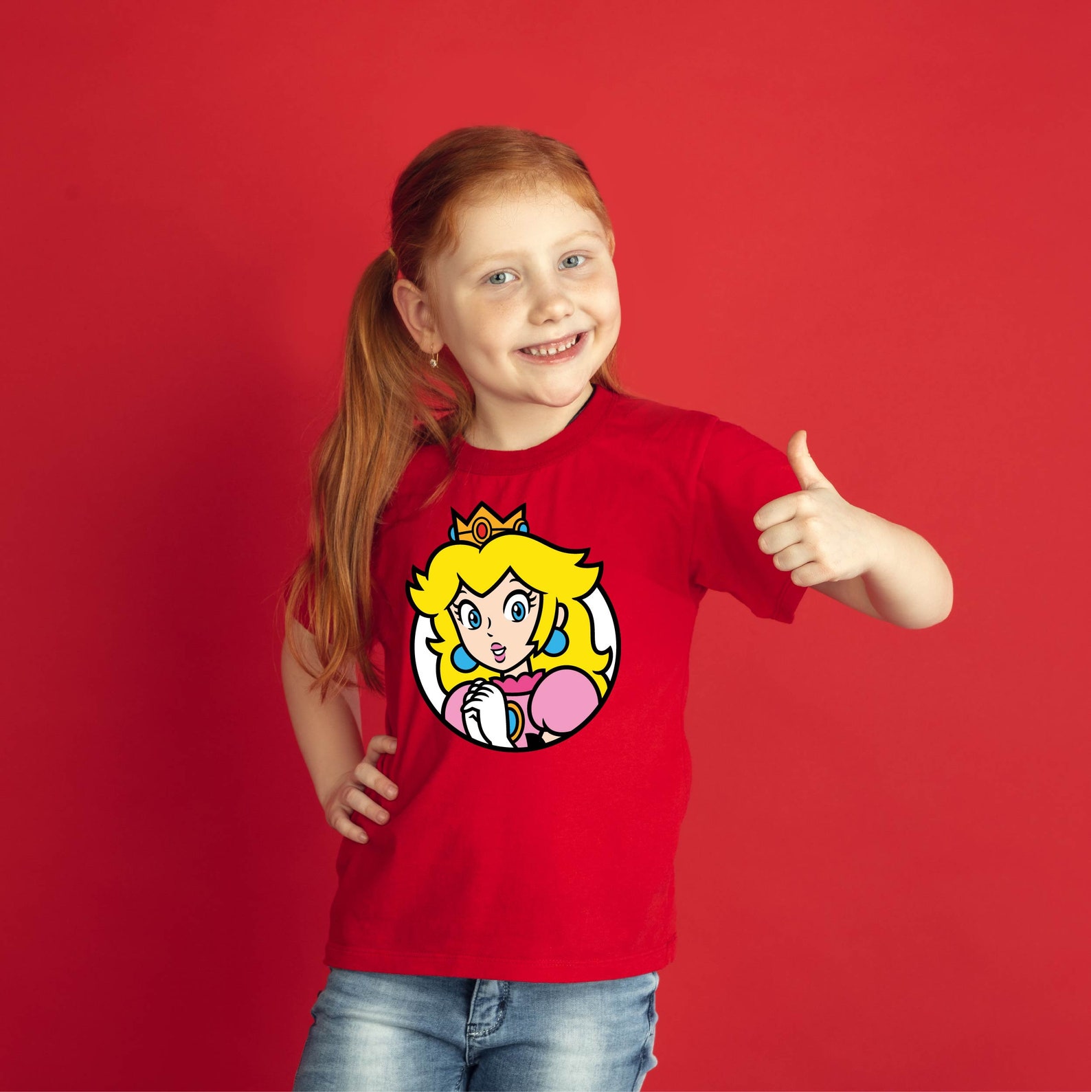 Princess Peach Star Shirt Princess Peach Crown Shirt Feeling - Etsy