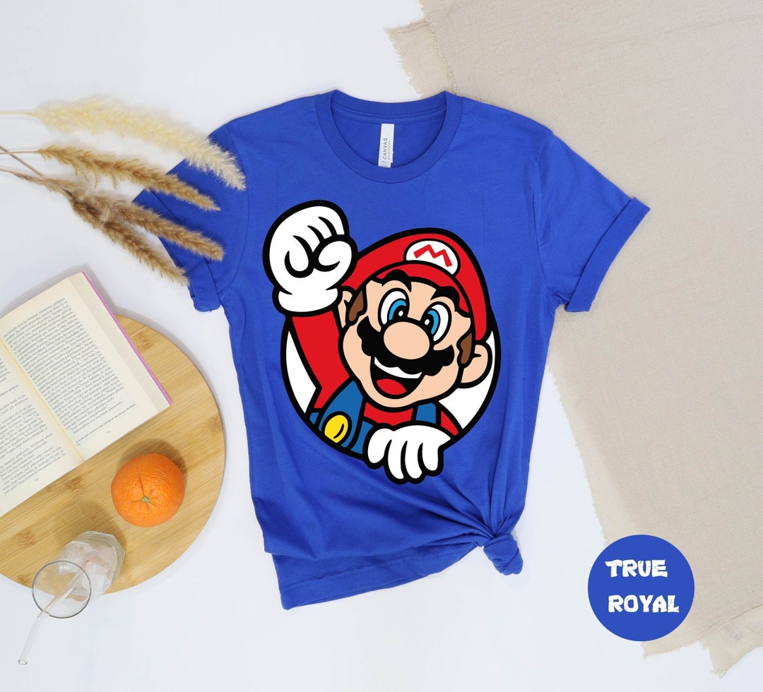 Super Mario Shirt, Super Mario Birthday Gift Shirt, Super Mario Bros ...