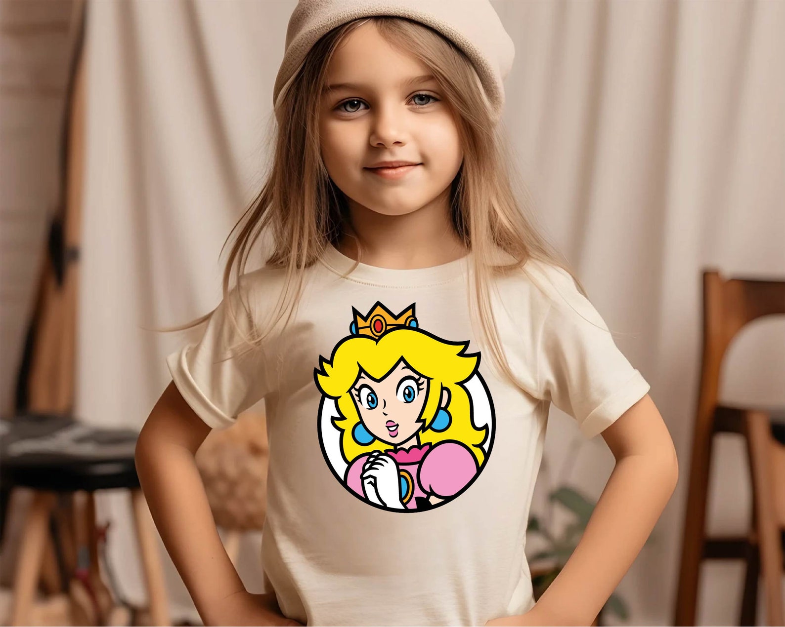 Princess Peach Star Shirt Princess Peach Crown Shirt Feeling - Etsy