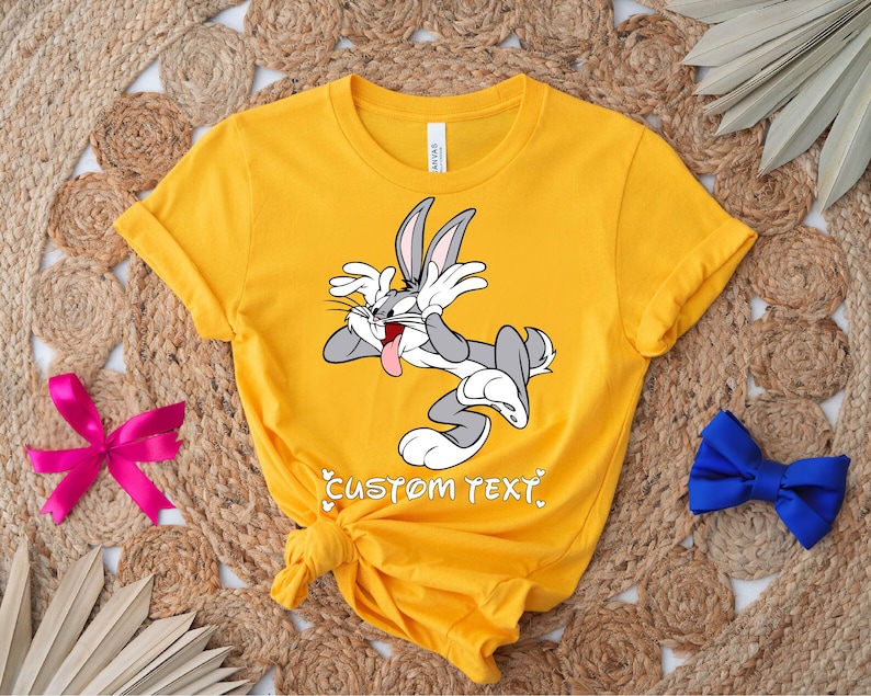 Looney Tunes Shirt Bugs Bunny Tshirt Disney Shirt Etsy