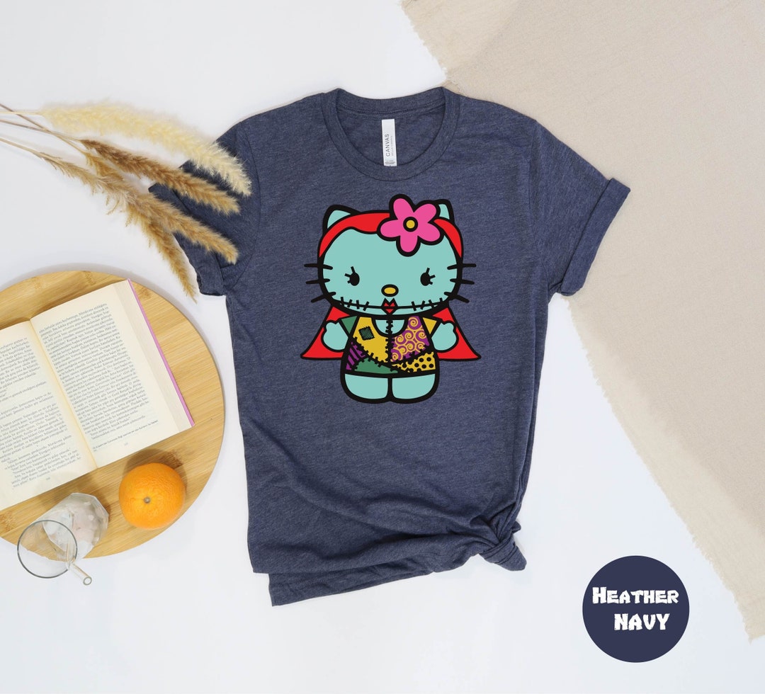Hello Kitty Halloween Cat Tshirt, Hello Kitty Shirt, Kitty Horror Movie ...