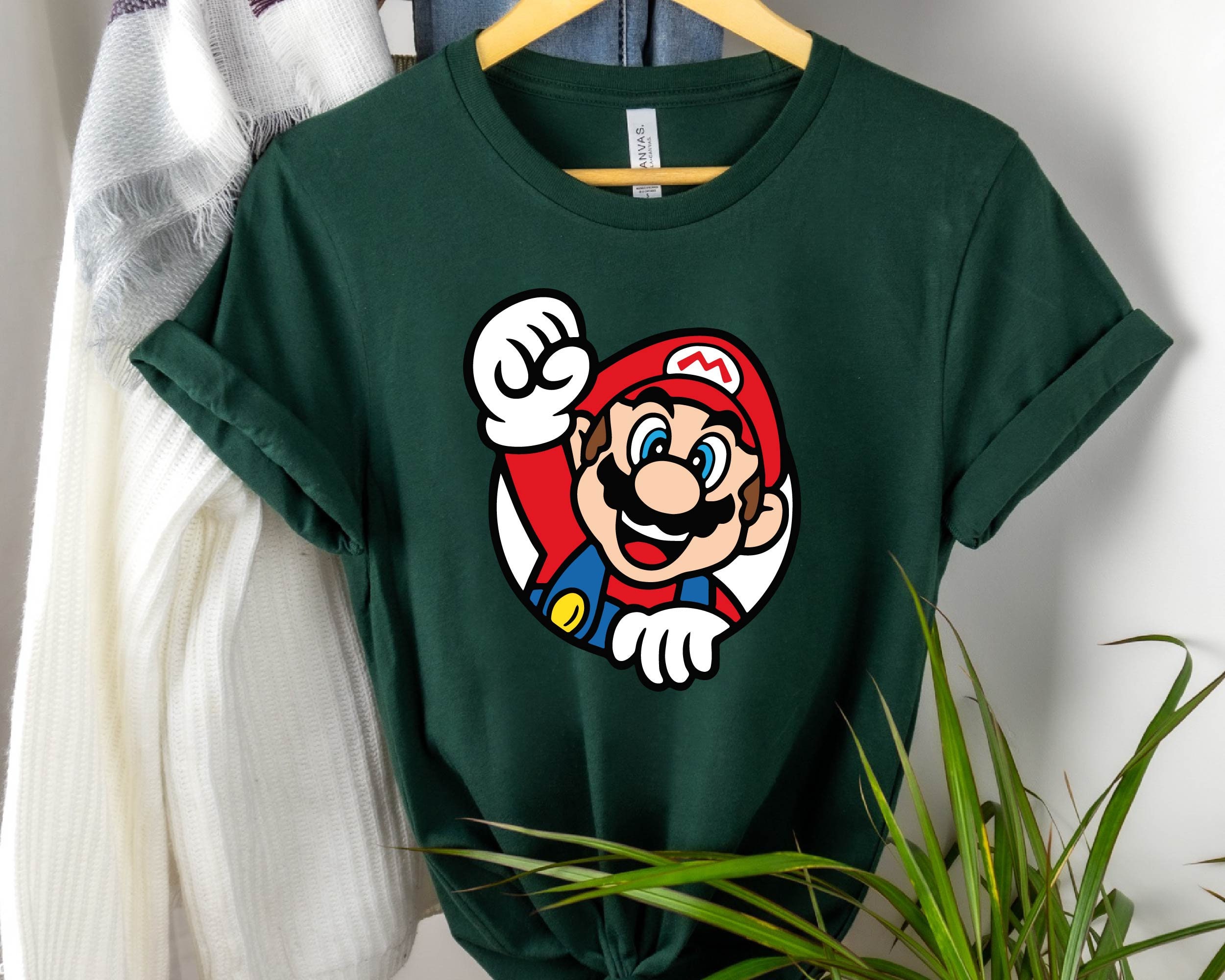 Super Mario Shirt Super Mario Birthday Gift Shirt Super - Etsy