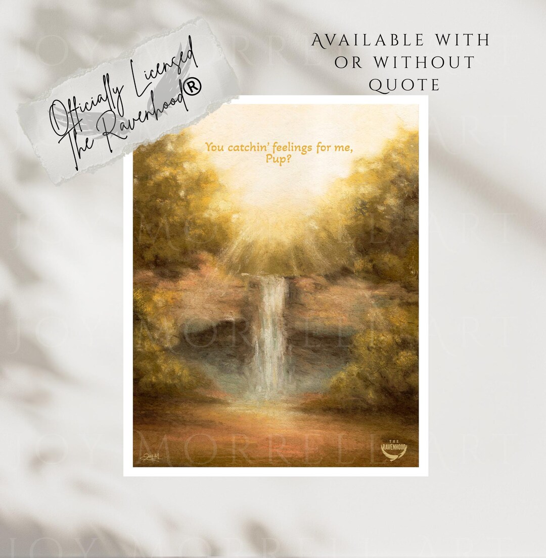 Officially Licensed the Ravenhood® | Sunny Days | Giclée Art Print of ...