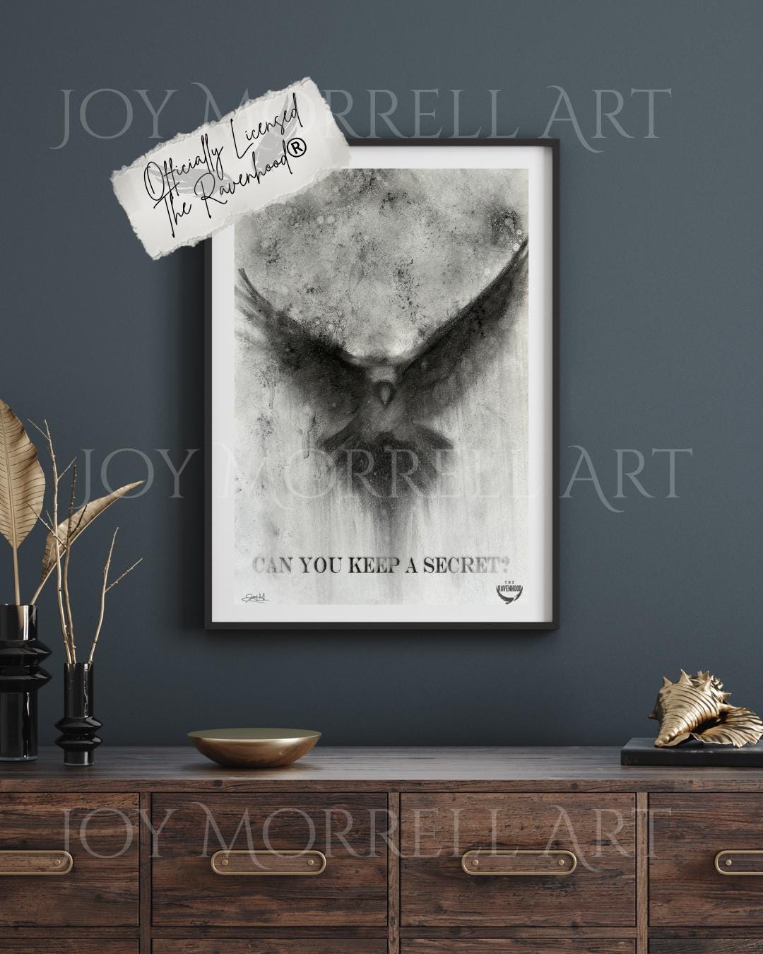 Officially Licensed the Ravenhood® | Can You Keep A Secret? | Giclée ...