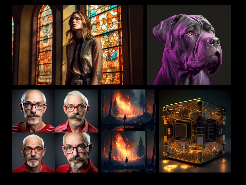 50 AI Prompts for Artists Generate Eye-catching With AI - Etsy