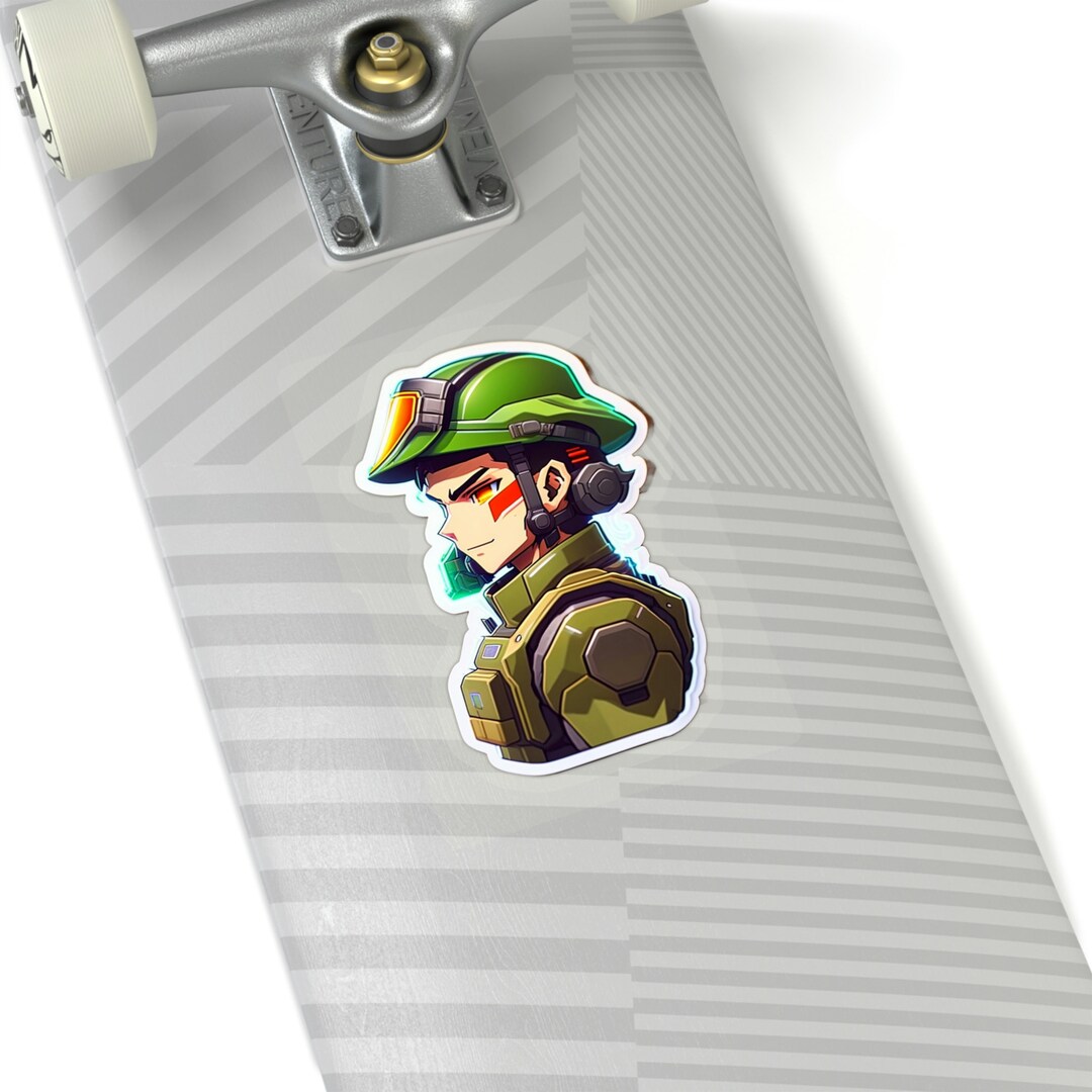 Anime Style UNSC Ranger Cadet Sticker - 2"x2"/4"x4"/6"x6" - Etsy