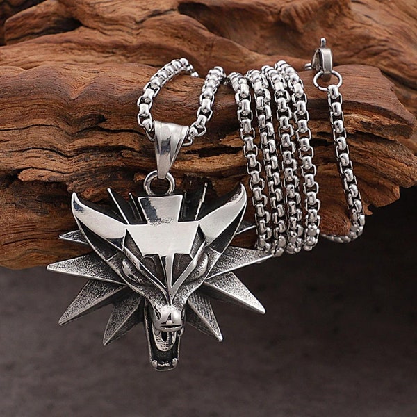 The Witcher Necklace - Etsy