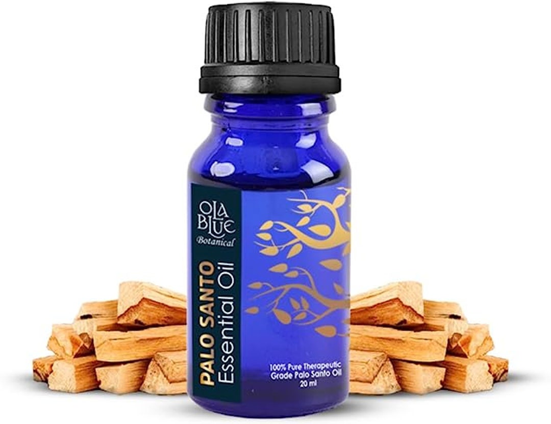 Ola Blue Palo Santo Essential Oil. 0.8oz(20ml) Premium Therapeutic ...