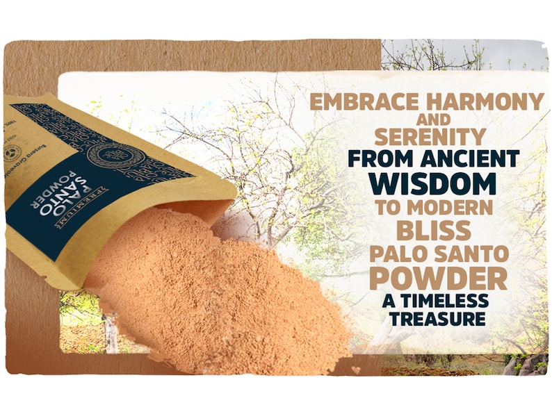 Ola Blue Palo Santo Powder - Natural and Sustainable 4oz From Peru ...
