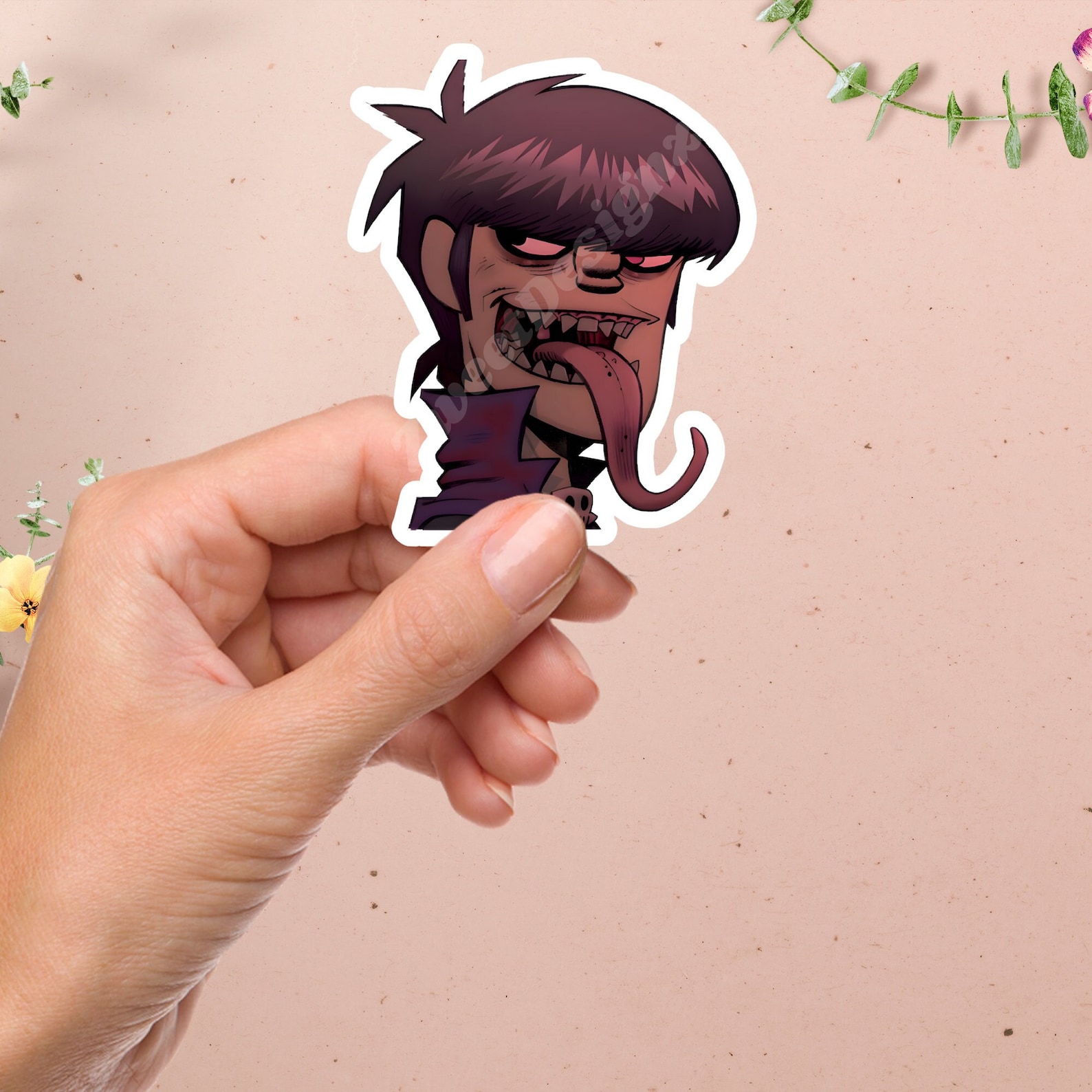 Gorillaz Sticker Murdoc Sticker demon Days Iconic Indie Album Art ...