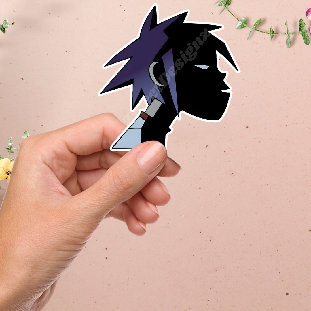 Gorillaz | Sticker | 2D Sticker | "demon Days" | Iconic Indie Album Art ...