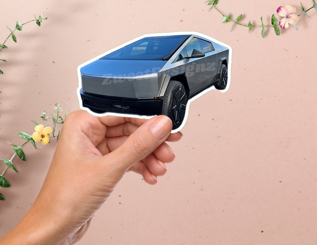 Tesla Cybertruck Stickers Tesla Stickers Tesla Model S, 3, X, Y Elon ...