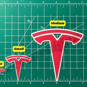 Tesla Logo Sticker | Tesla Stickers | Tesla Model S, 3, X, Y ...