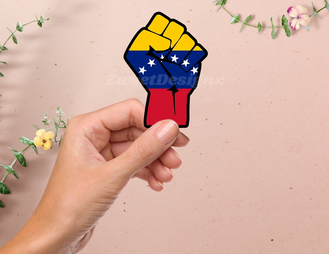 Venezuela Flag Sticker | Venezuelan Sticker | Colorful | International ...