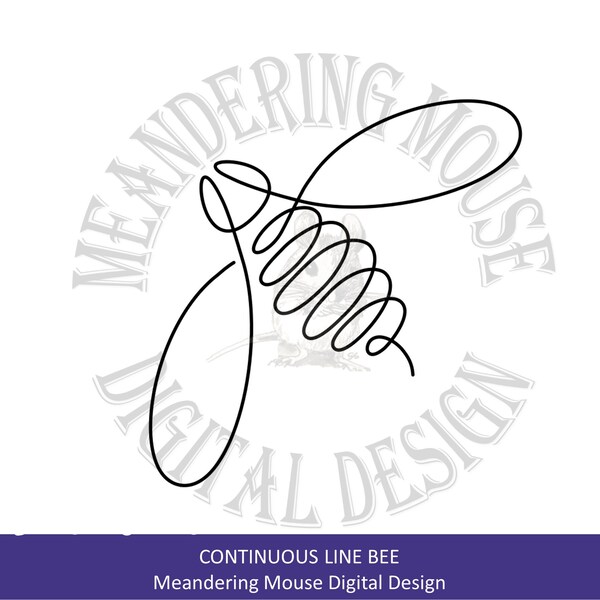 Bee One Line Drawing - Etsy