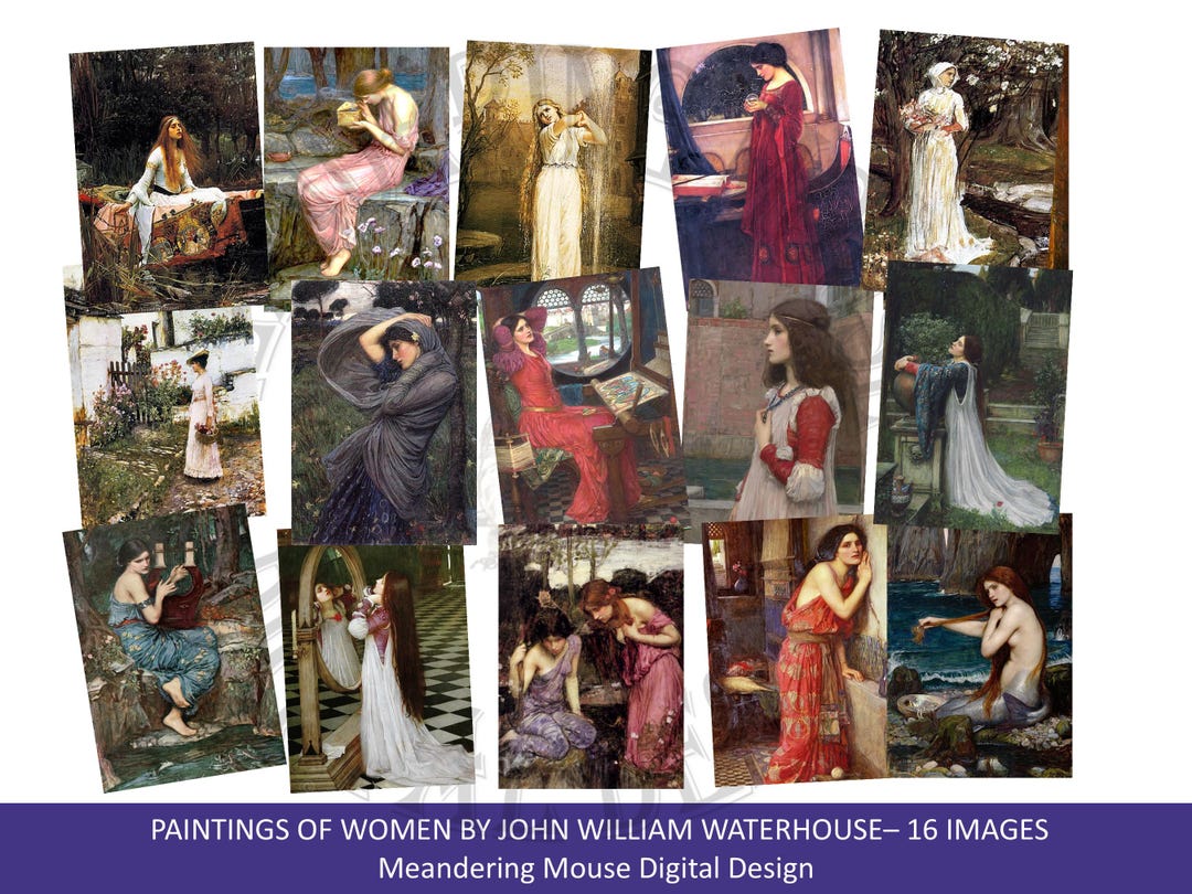 Women of Waterhouse - John William Waterhouse Paintings, Arthurian ...