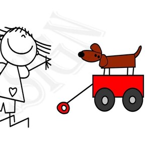 STICK KIDS - Digi Stamp - Etsy