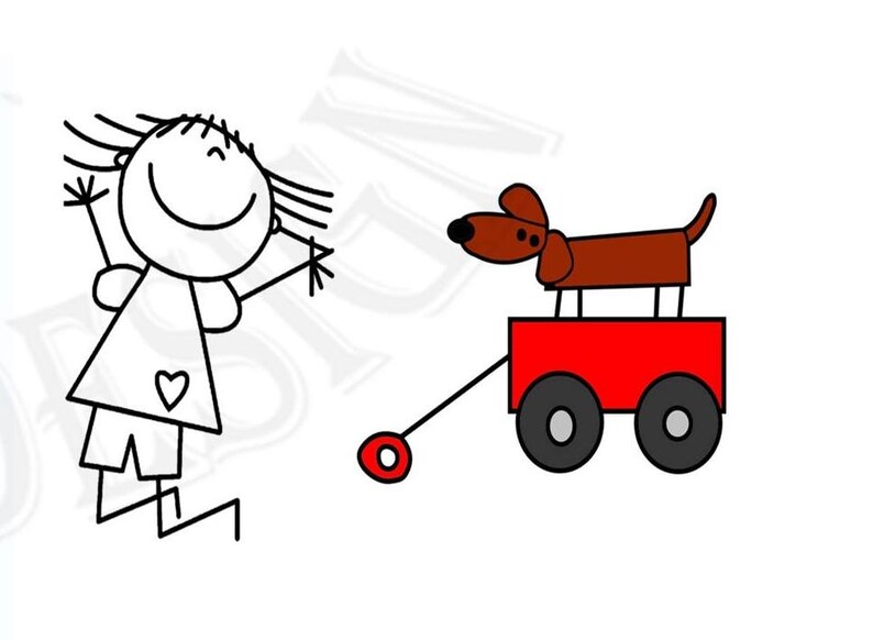 STICK KIDS - Digi Stamp - Etsy