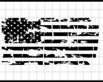 Distressed American Flag 16 Download Svg, Png, Pdf, Eps - Etsy