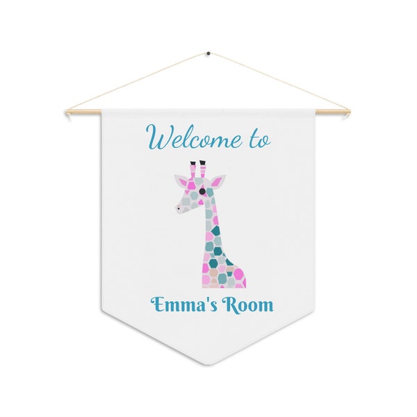 Giraffe Print Banner - Etsy
