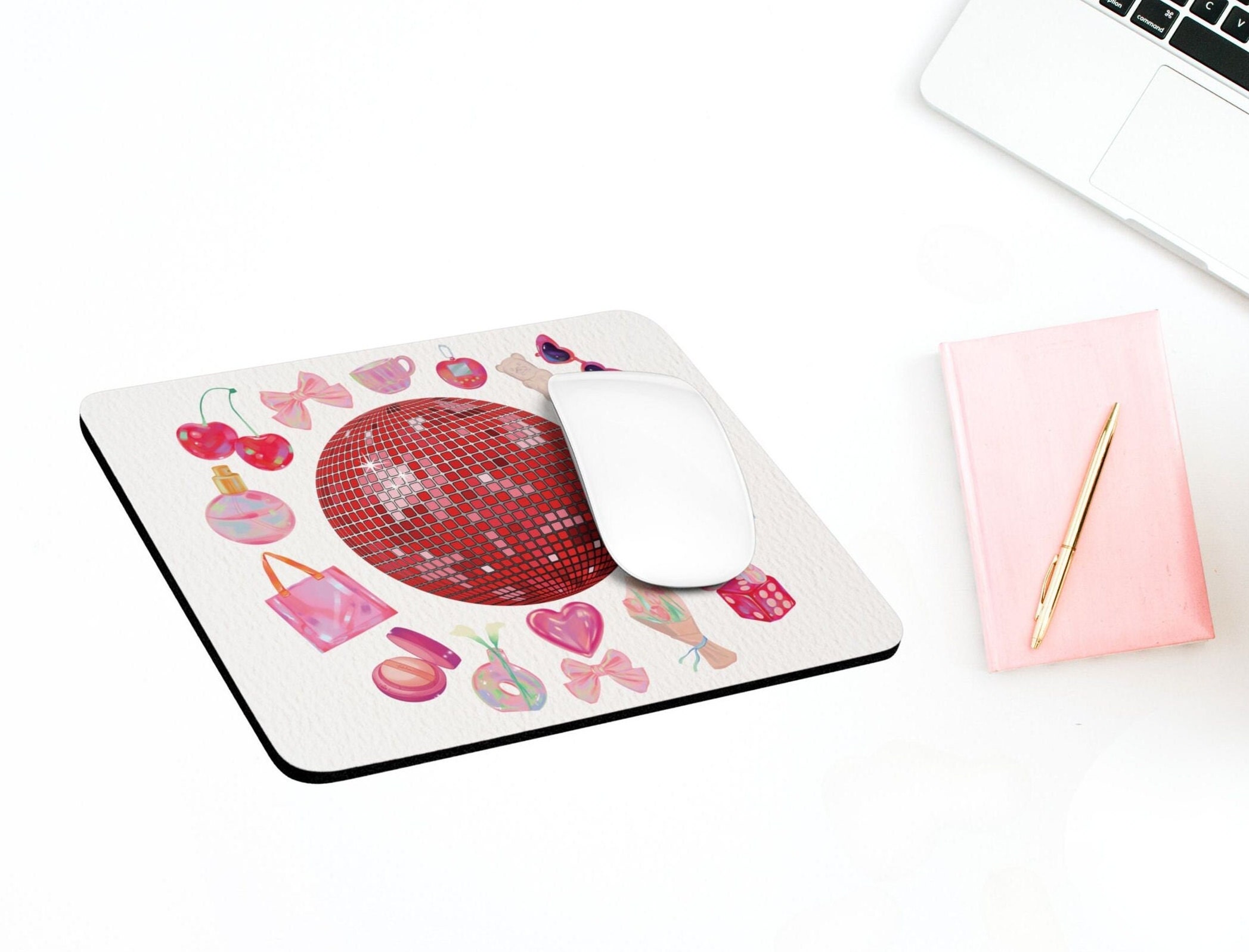 Disco Ball Mouse Pad Aesthetic Room Decor Coquette Office Accessory ...