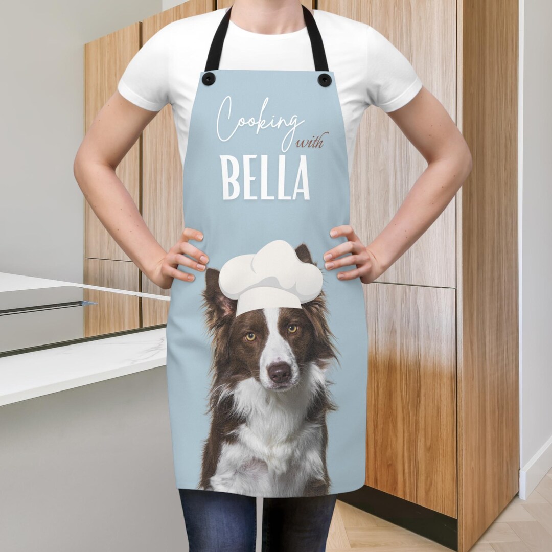 Apron With Pet Photo Custom Apron for Women Mother's Day Gift for Mom ...