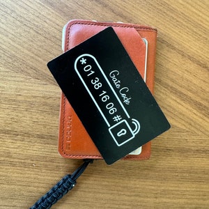 Wallet With Lock Code - Etsy